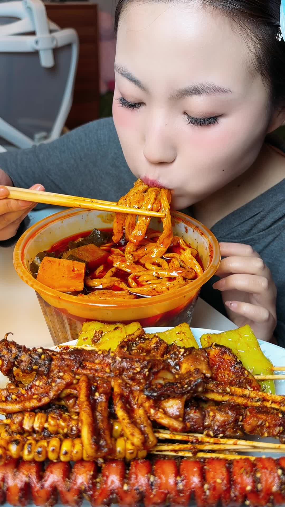 刘文祥特辣麻辣烫!加面筋嘎嘎香! #麻辣烫 #刘文祥麻辣烫 #万物皆可...