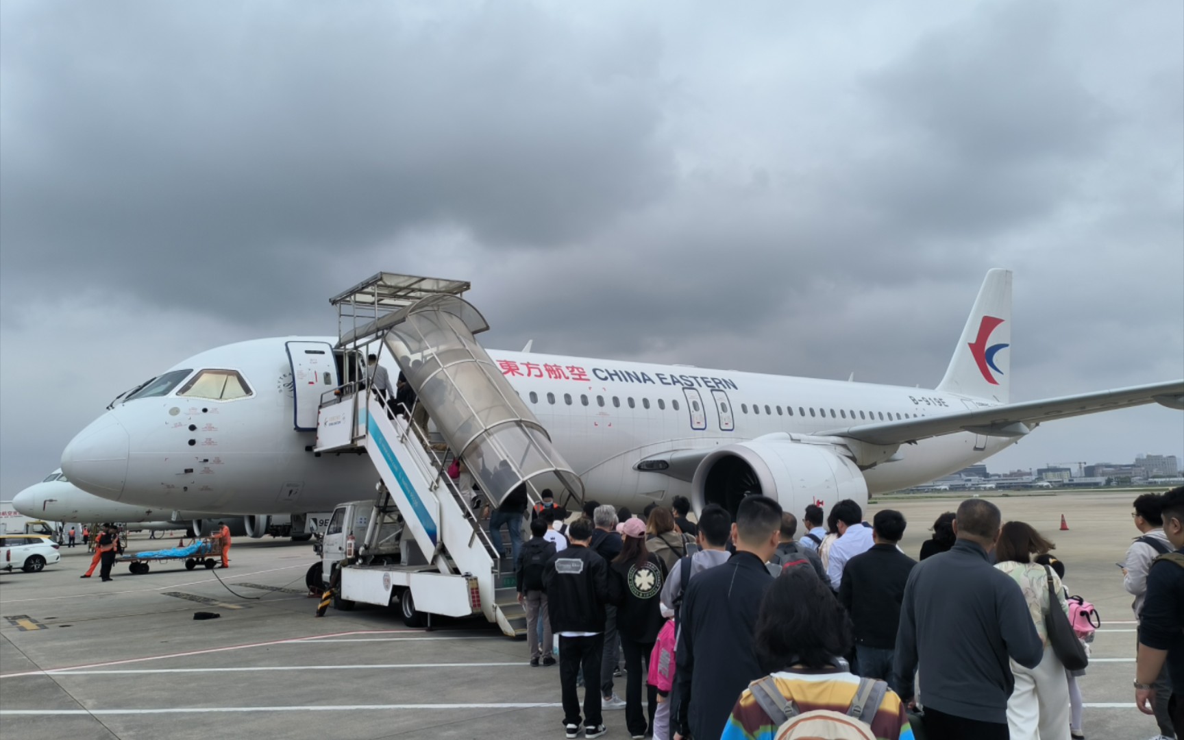 记录一次C919飞行