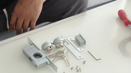 肯德基门锁安装视频