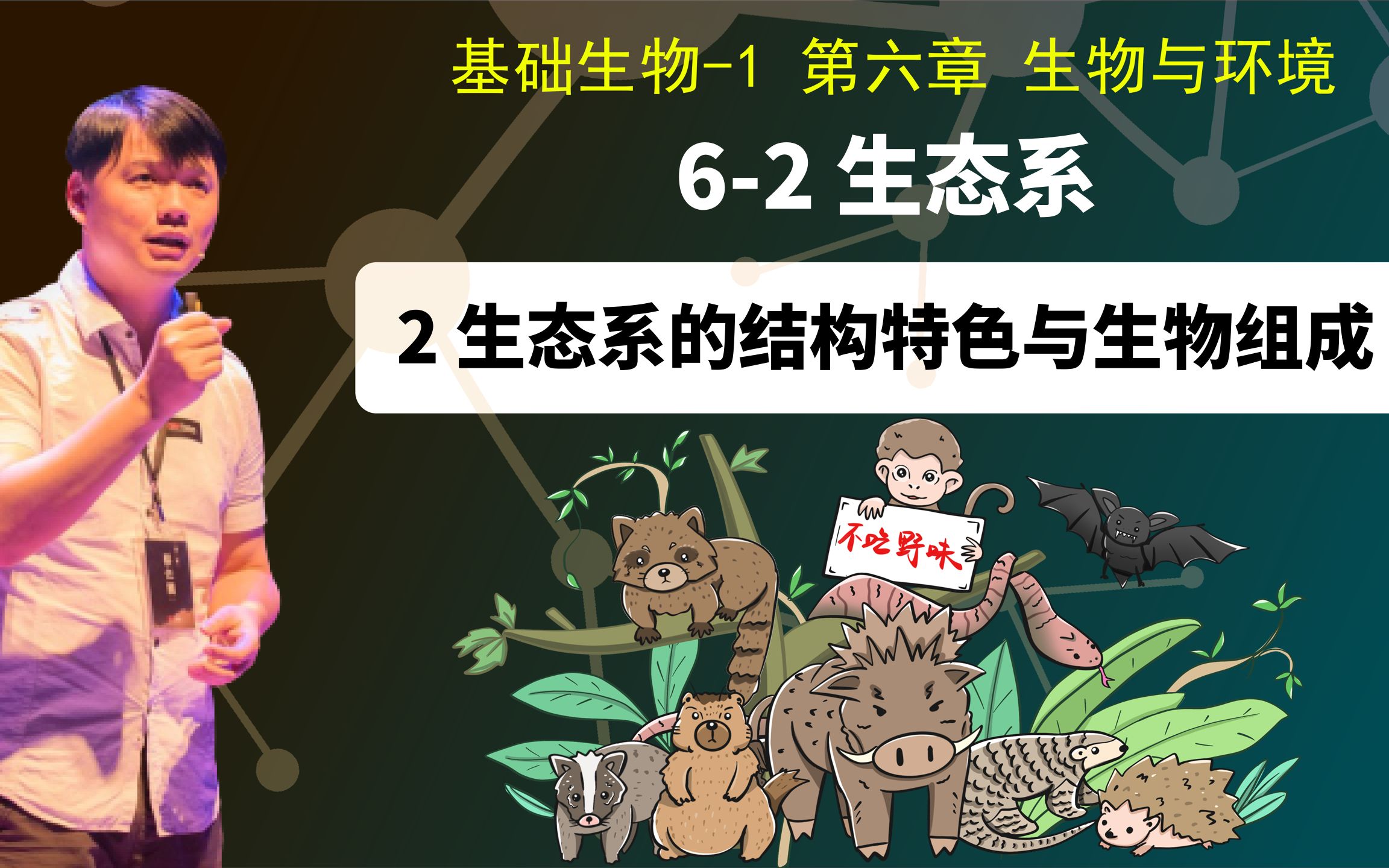 基础生物学6-2.2 生态系的结构特色与生物组成