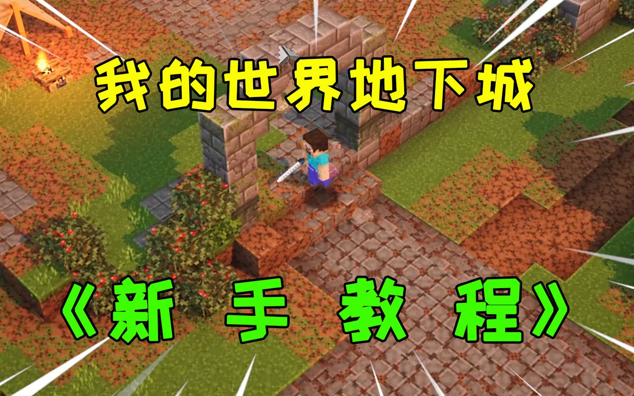 我的世界地下城攻略：小振的超超超级详细的新手教程，我够细嘛？