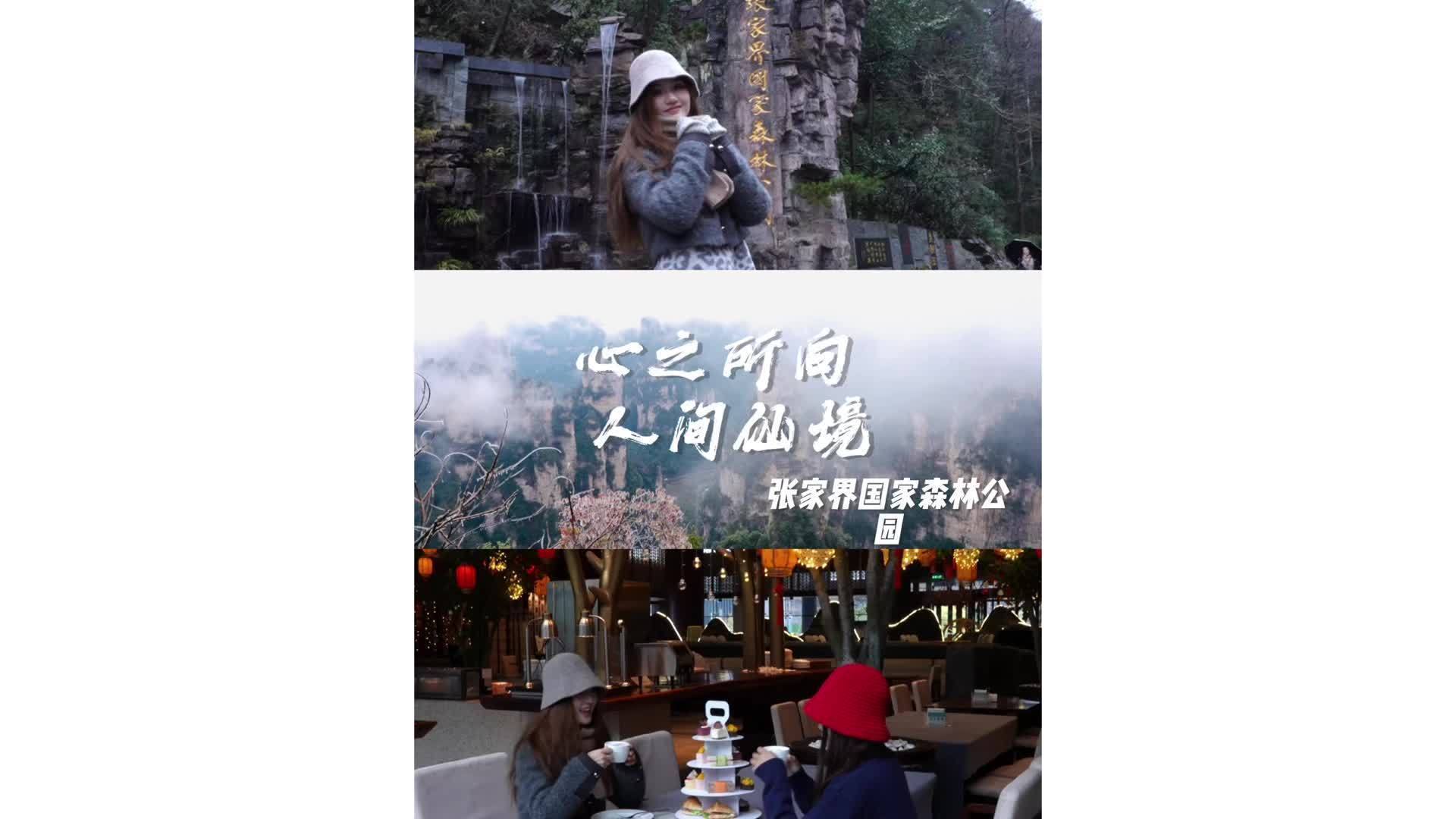 山不见我我自去见山,66秒穿行326米,看尽奇绝风景#张家界国家森林...