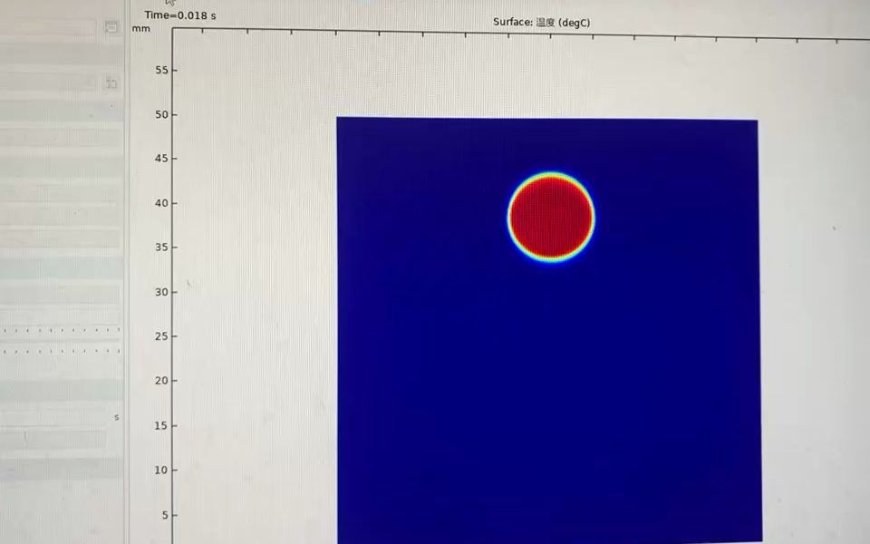 Comsol 两相流 高温液滴滴落过程