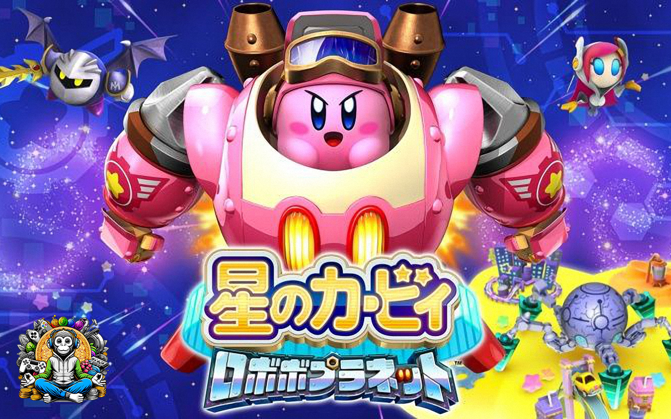 任天堂3DS平台独占动作冒险游戏-星之卡比:机械星球-Kirby Planet ...
