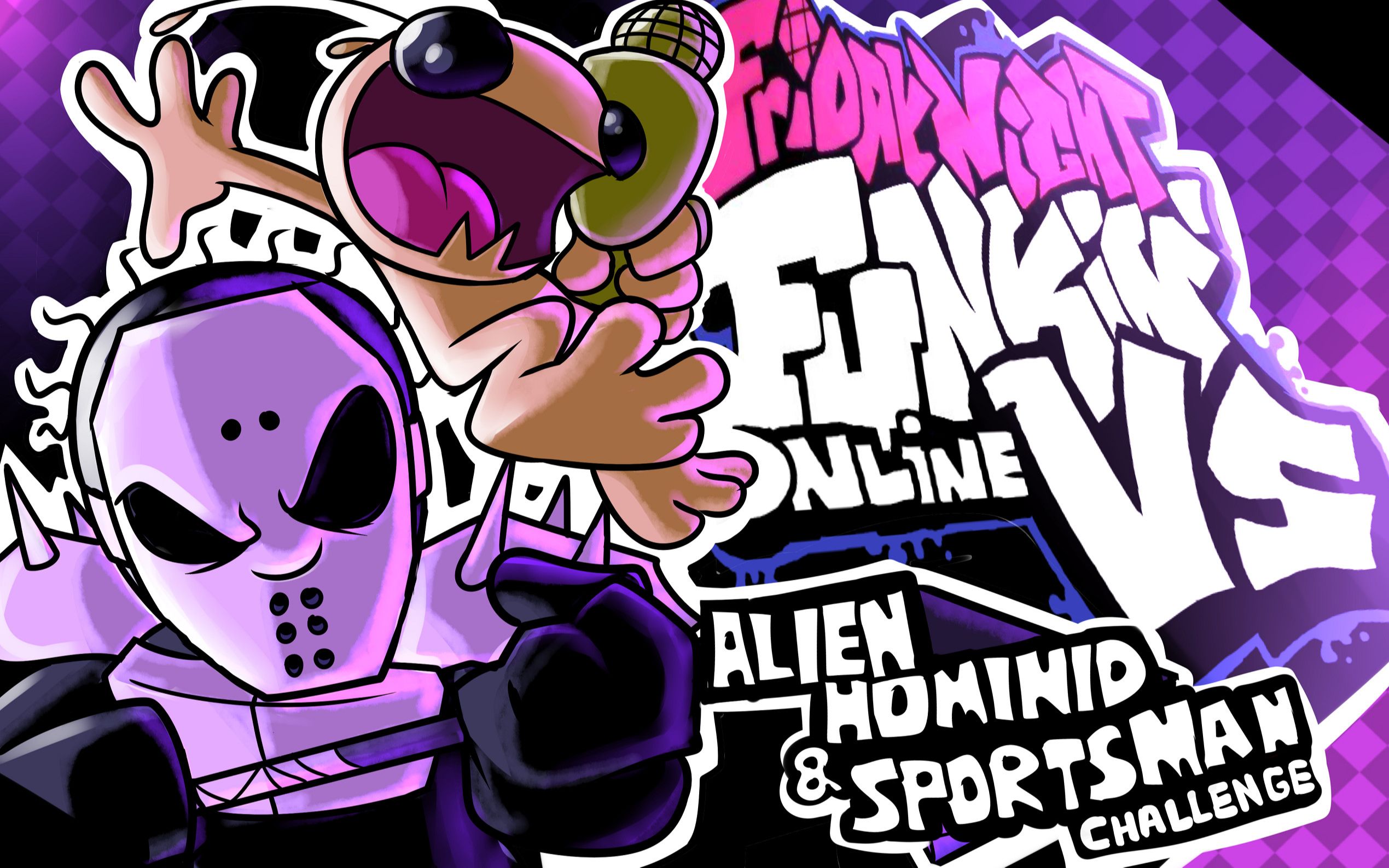 FNF 超优质在线模组 ONLINE VS.[SPORTMAN & ALIEN] 更新!全流程