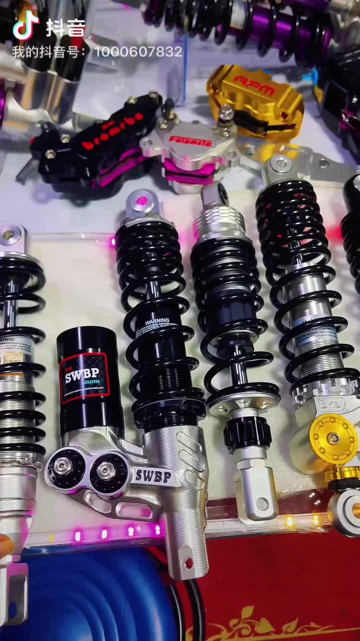 骑车颠簸太难受?这款减震器让你畅行无忧! #电动车#减震器#电动车...