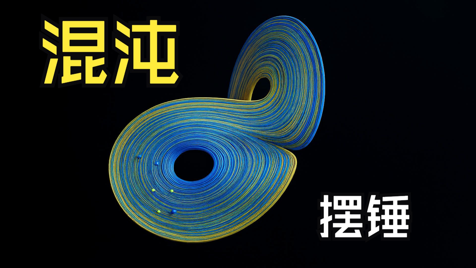 双摆混沌与有序,能否用分形图加以区分?