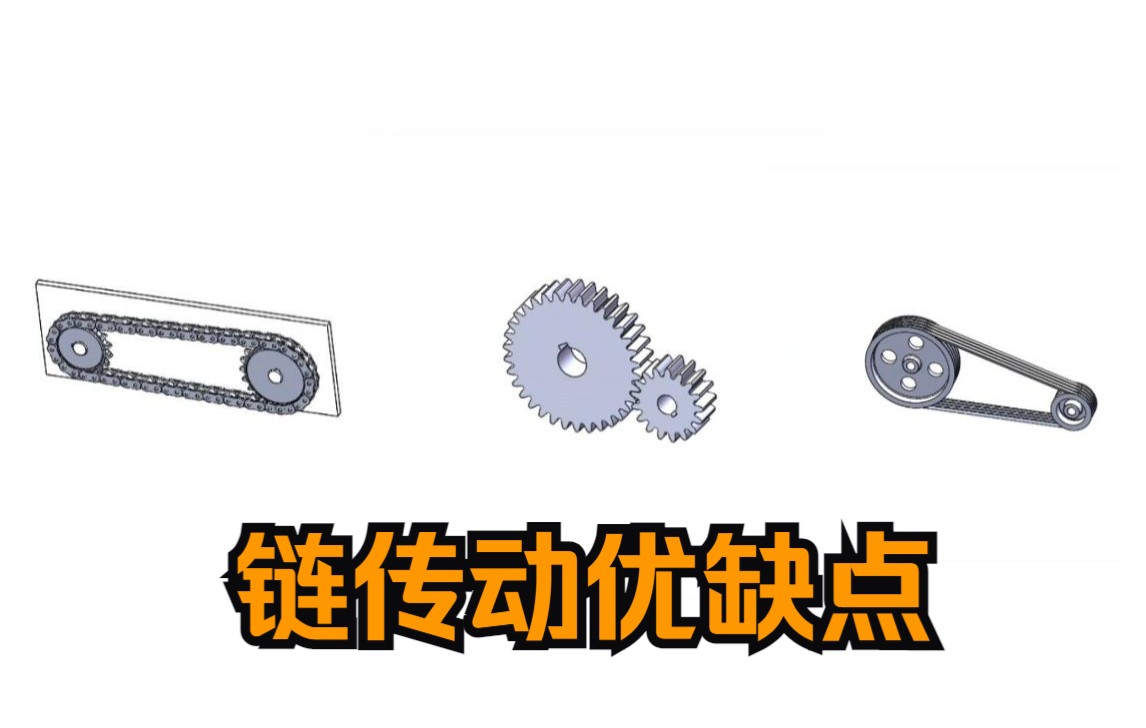 与带传动和齿轮传动相比,链传动的优缺点