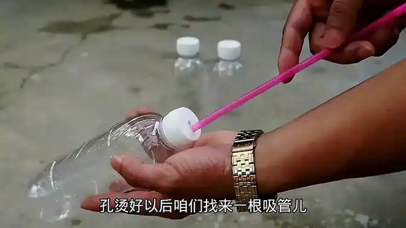 自制鱼缸无动力循环泵,用矿泉水瓶就能做成,一年能省不少电 2