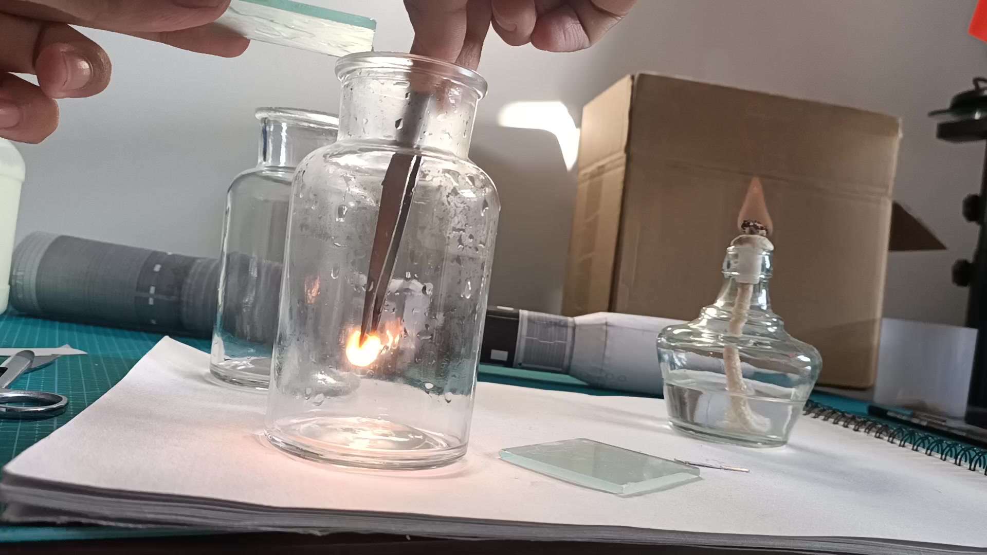 木炭在氧气中燃烧