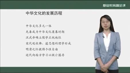 选必3 第1课 中华优秀传统文化的内涵与特点