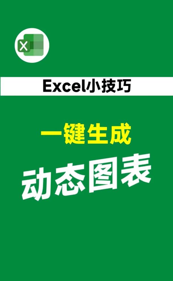 Excel小技巧∶一键生成动态图表#Excel从零到一#