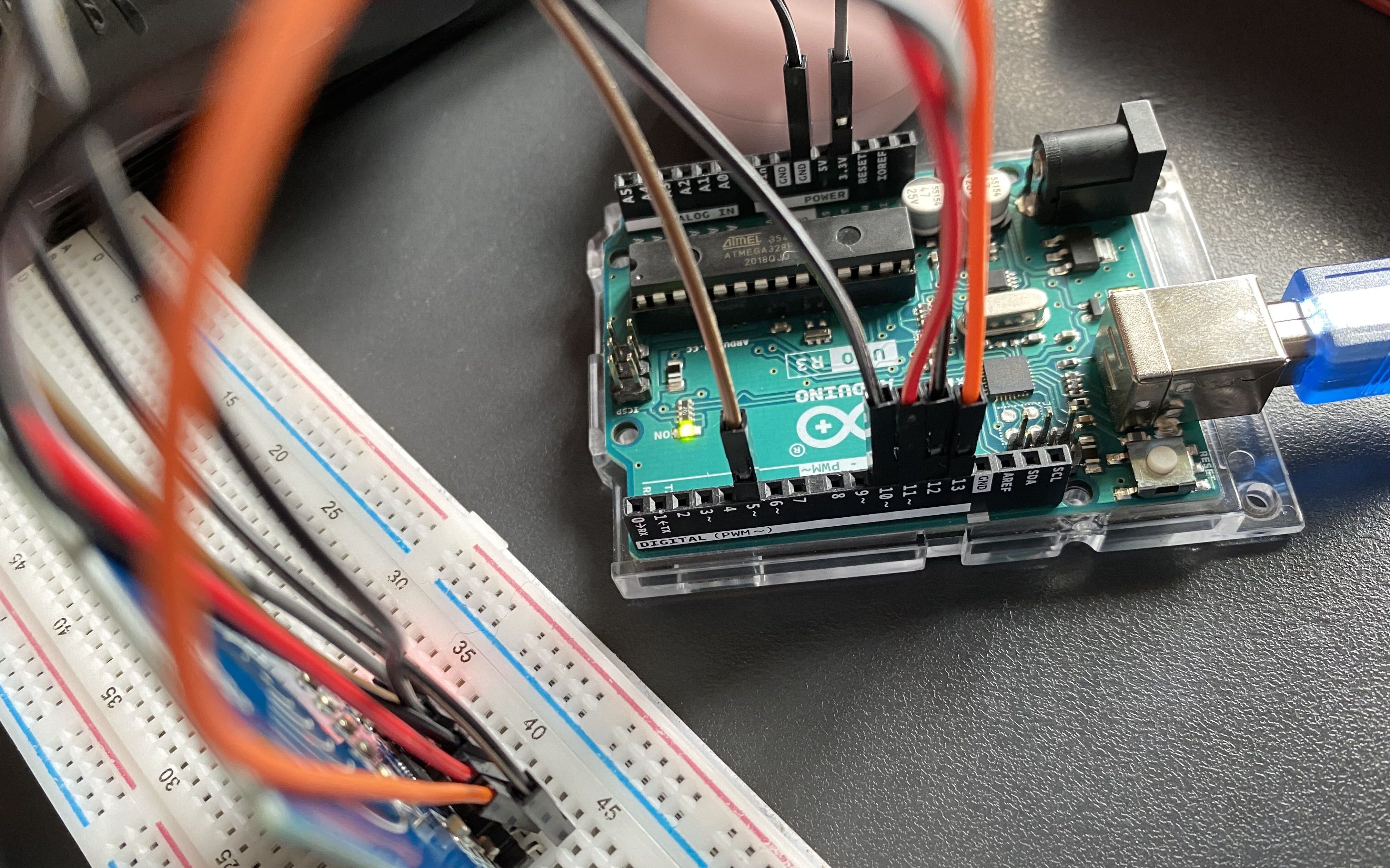交互作业 arduino +vvvv