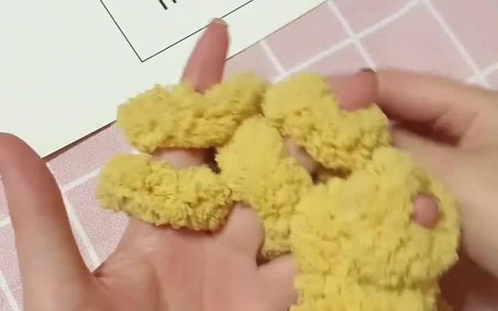 手指织围巾完整教程来啦,快发给你的另一半