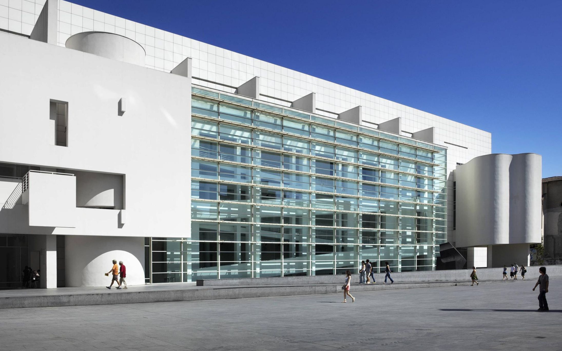 理查德迈耶 - 巴塞罗那现代艺术博物馆 1987-1995