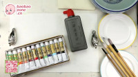 儿童国画入门基础 01-基础课程墨色和笔法