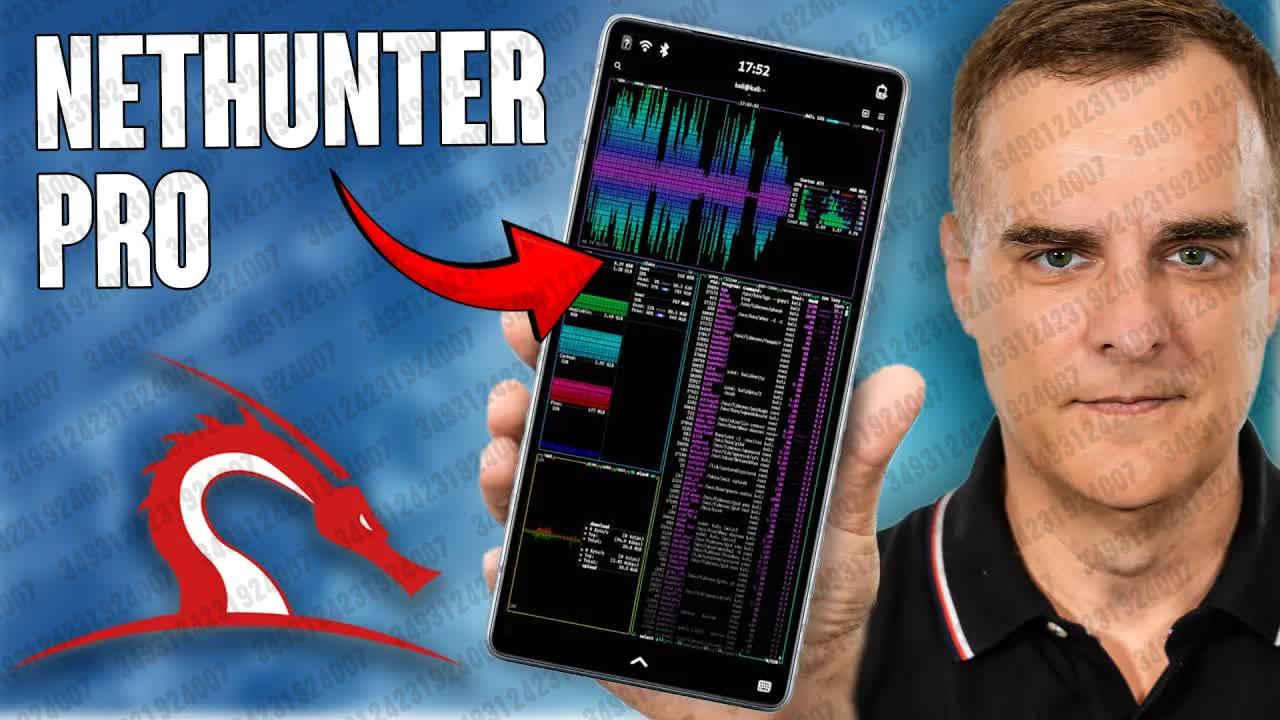 2024.12.01 【David Bombal】用手机破解WiFi?(Kali Linux Nethunter ...