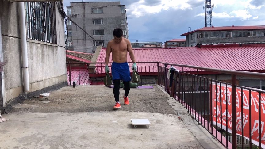 退役运动员的日常训练计划!