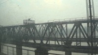 (车厢视角)乘坐K458次列车通过衡阳铁路桥
