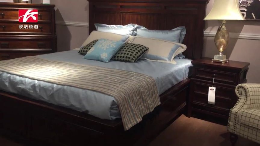 双11花4800元买来实木电视柜竟是板木!商家:我压根就不知道