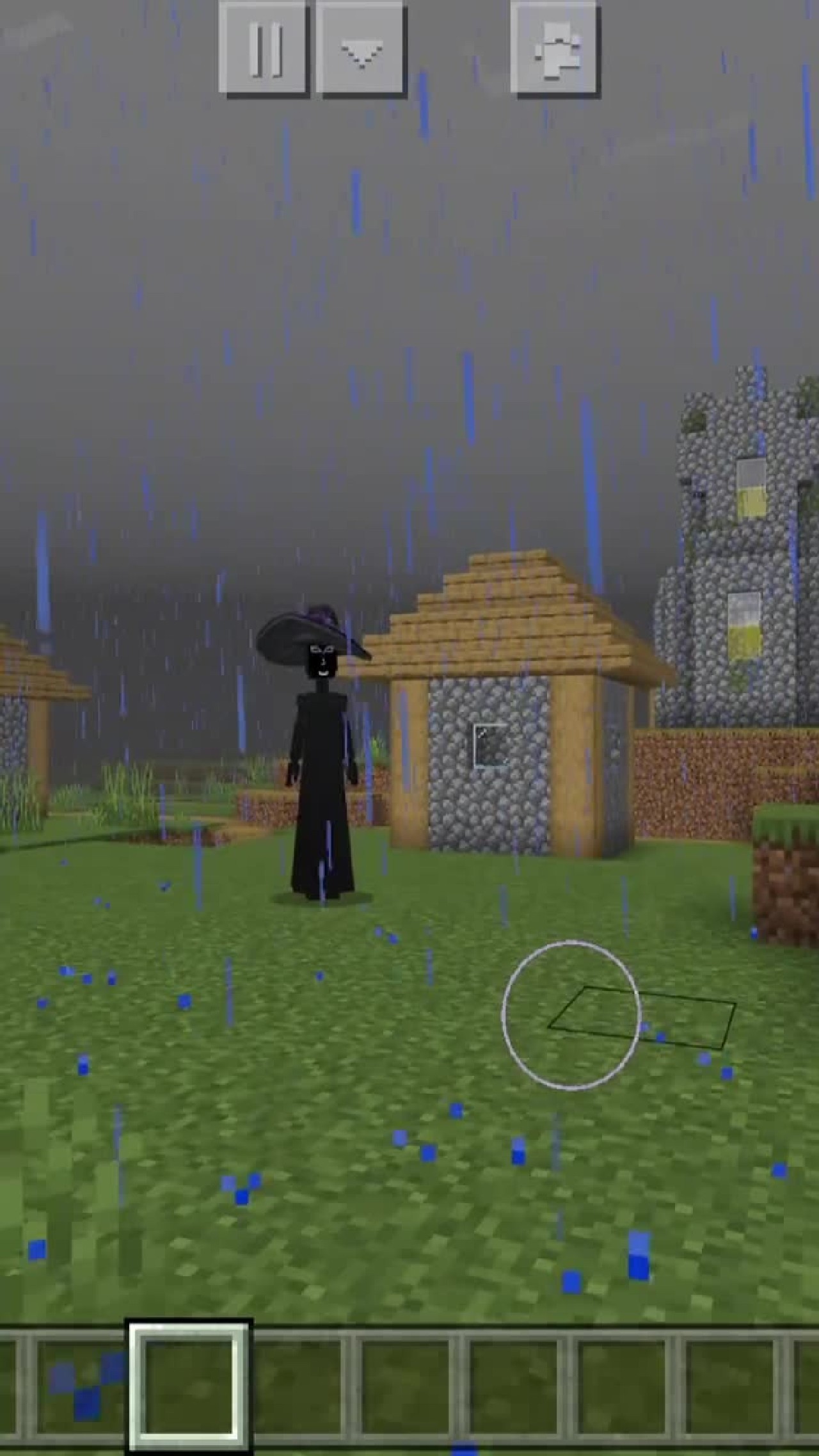 我的世界总是下雨!