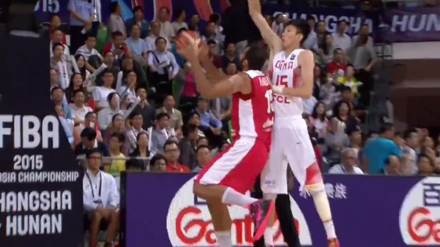 亚锦赛中国男篮vs伊朗盖帽全记录,封掉伊朗夺冠之门