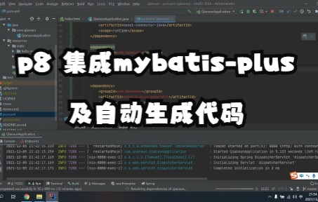 Springboot项目实战:p8集成mybatis-plus及自动生成代码