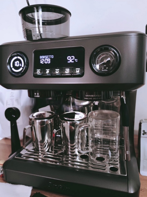 百胜图V1半自动意式咖啡机