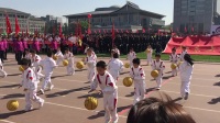 北大幼儿园《篮球操》表演 北京大学2017运动会开幕式