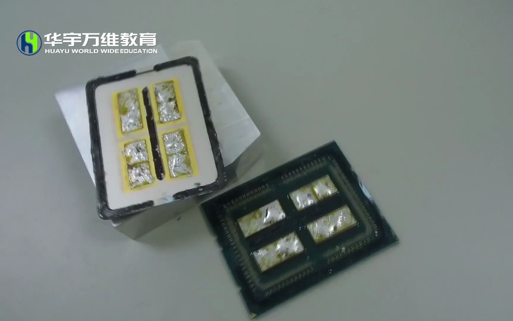 萌妹子解说!AMD 线程撕裂者 1950X CPU开盖拆解!