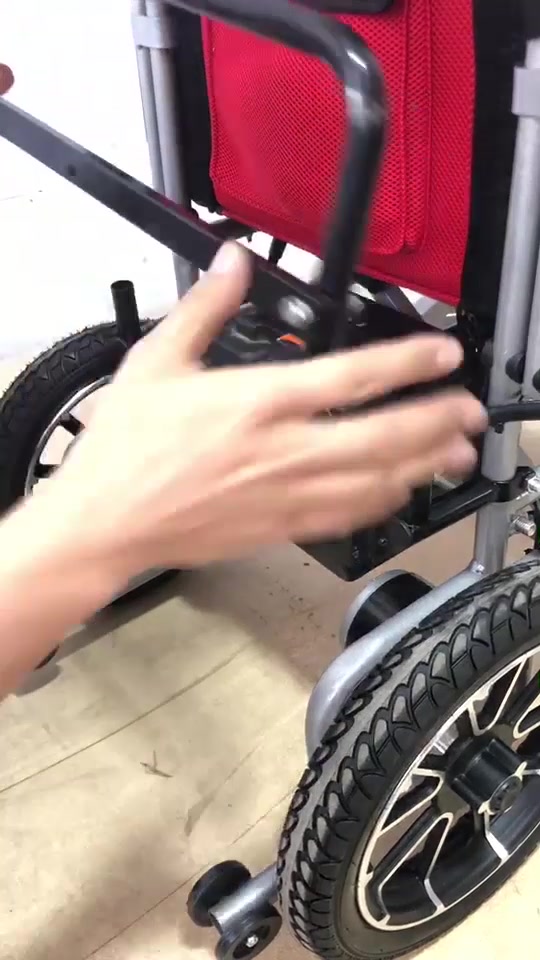 泰合201a电动轮椅安装视频