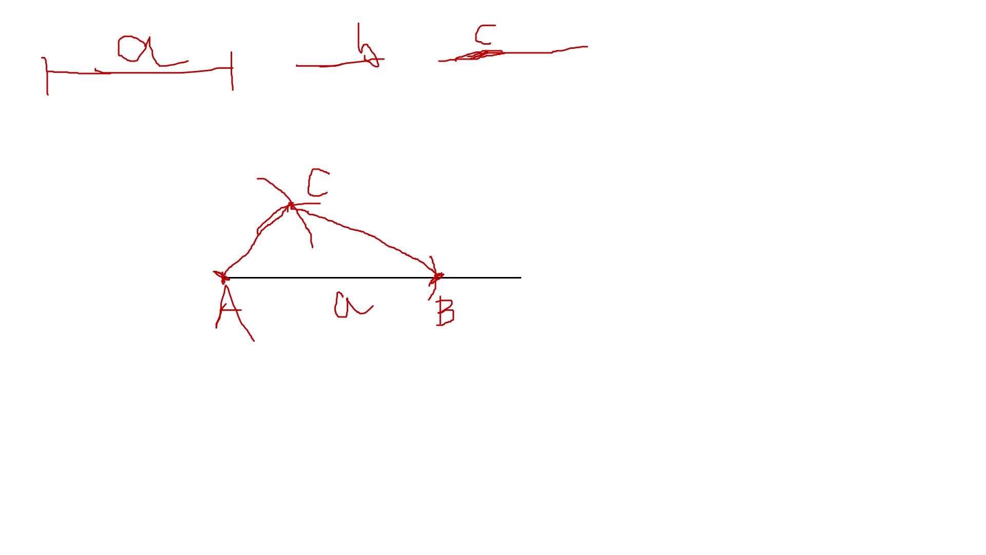 尺规作三角形SSS