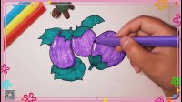 茄子简笔画 蔬菜简笔画 简笔画教程