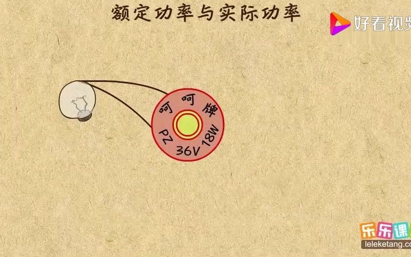 额定功率和实际功率