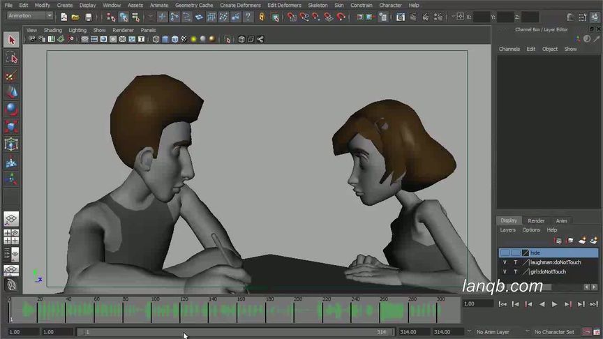 MAYA教程角色动画进阶正式课程:第183讲,细化Blocking动作