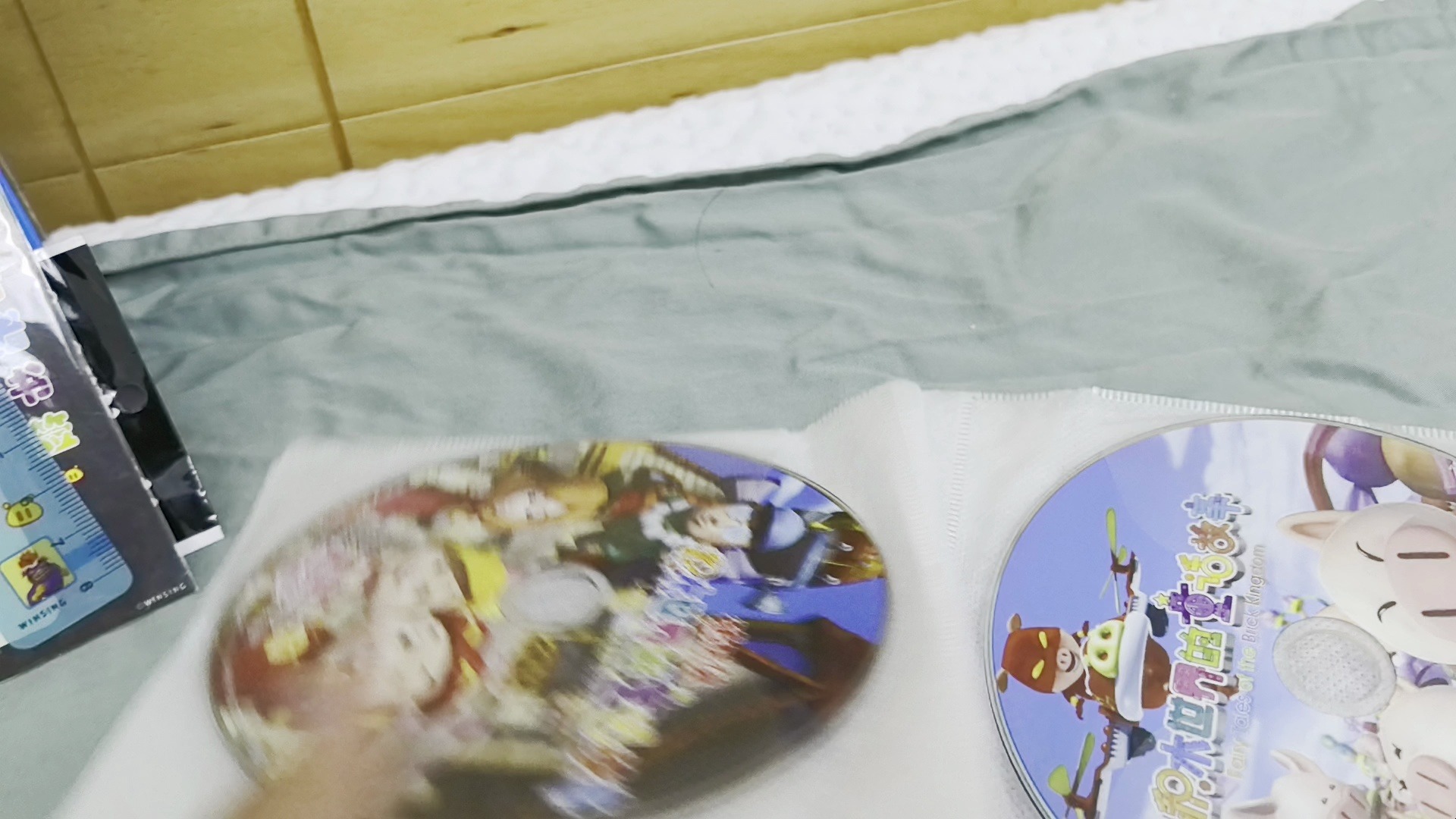 《猪猪侠 积木世界的童话故事》正版10DVD光盘/碟片