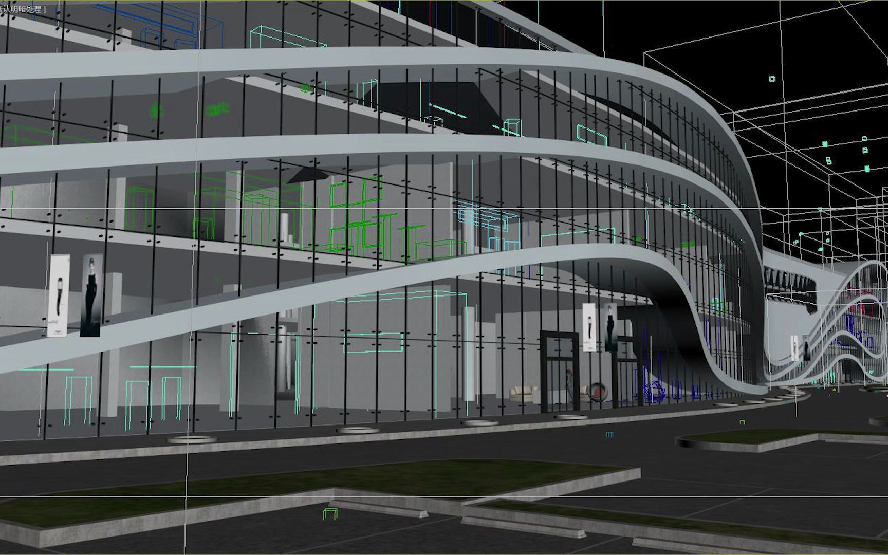 超大型共建商业综合体空间表现