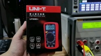 [奇林机电]UNI-T优利德UT33D+手动量程数字万用表开箱及检测,非接触...