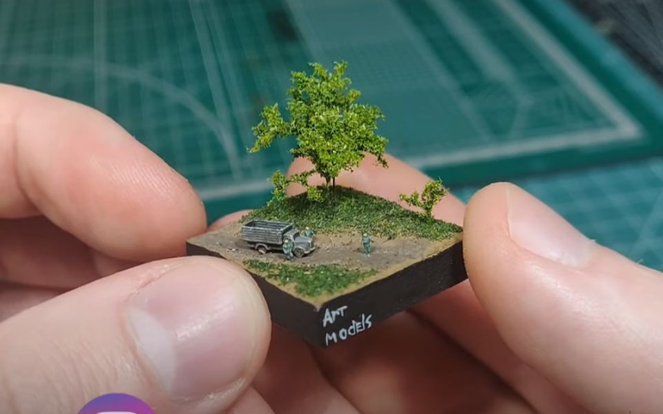 膜拜1/700场景模型制作!