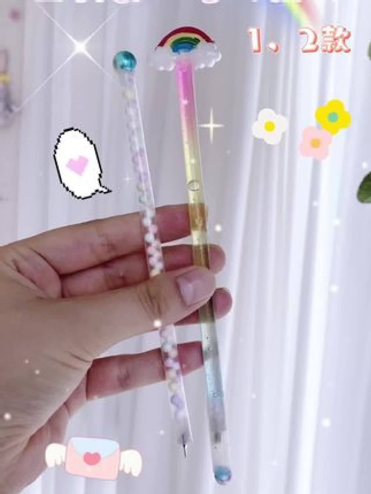 自制彩虹笔刀刻刀|好看简单实用|姐妹们快来康康呀#手工 #创意手工 #...