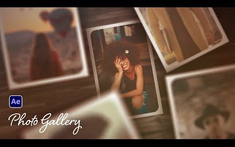 【AE教程|油管搬运|特效动画】创建相册动画效果