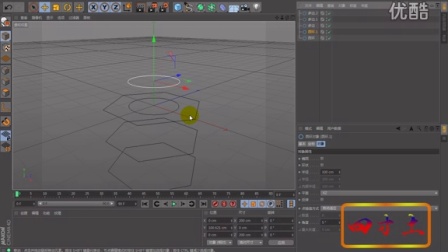 c4d曲面建模之放样建瓶子模型 四寸土