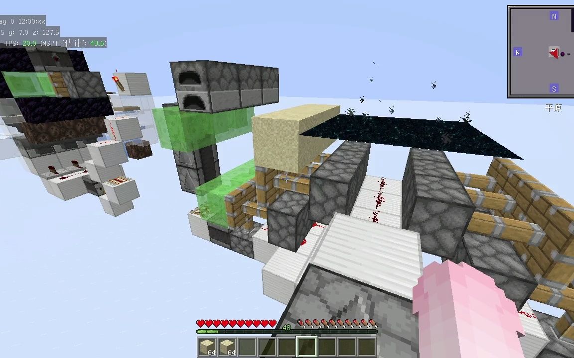 【Minecraft1.13~1.19+】30K/h AFK刷沙机(兼容Spigot)_我的世界