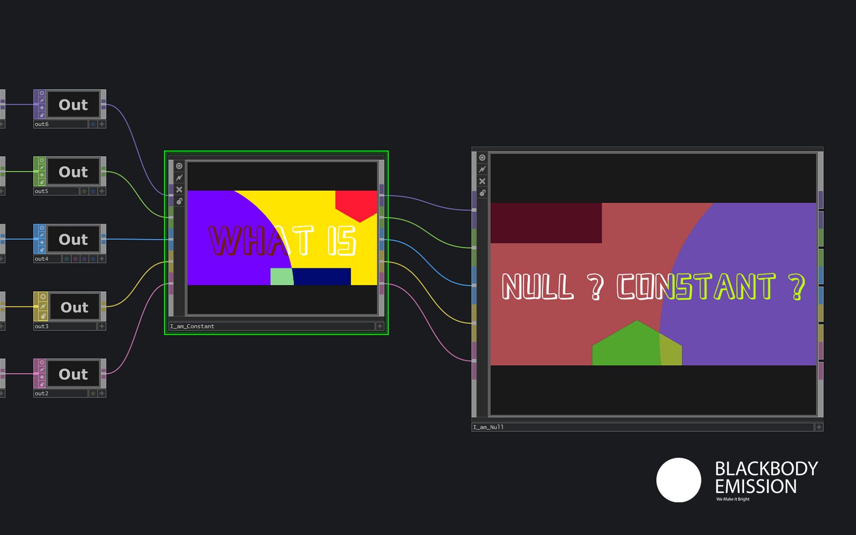 Touch Designer 入门 005 - 什么是 Null 和 Constant