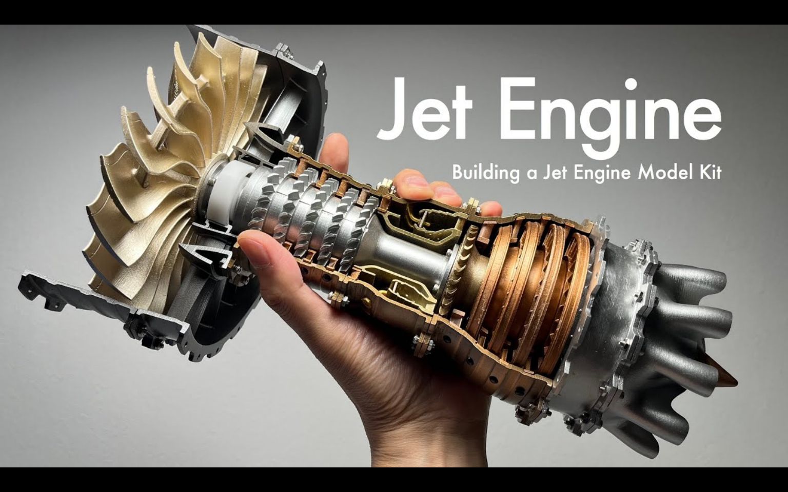 【模玩】组装1/20 Trent 900 客机涡轮喷气发动机模型玩具 | 作者:kota ...