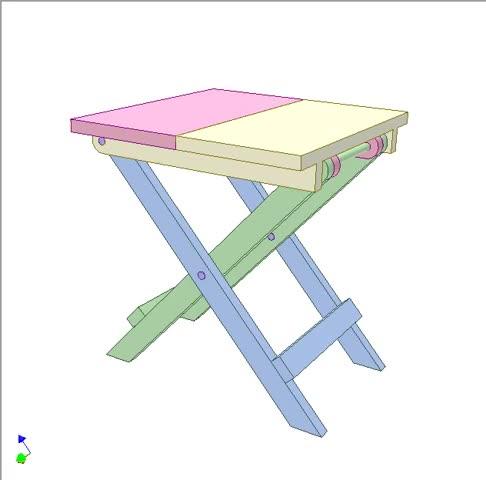 折叠桌4运行原理_经典机构设计,机械动图大全