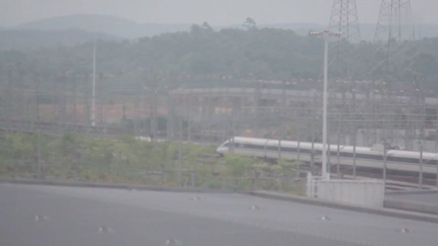 南宁铁路局柳州车务段火车迷实拍:柳州东站的动车组!