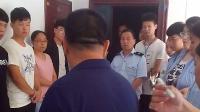徐校长对卫生检查点评 烟台华东航空轨道学校