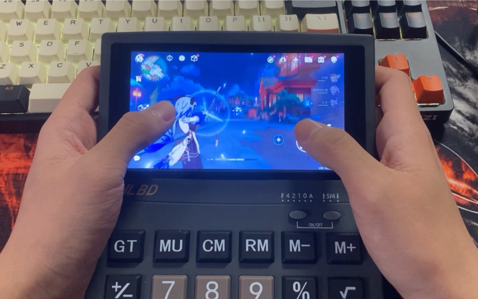 【真·智能计算器】能玩游戏的安卓计算器,玩原神、串流steam是啥样...