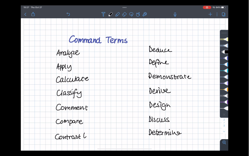 Command Terms|考试的题目到底在问什么?一些常用文字的解释和...